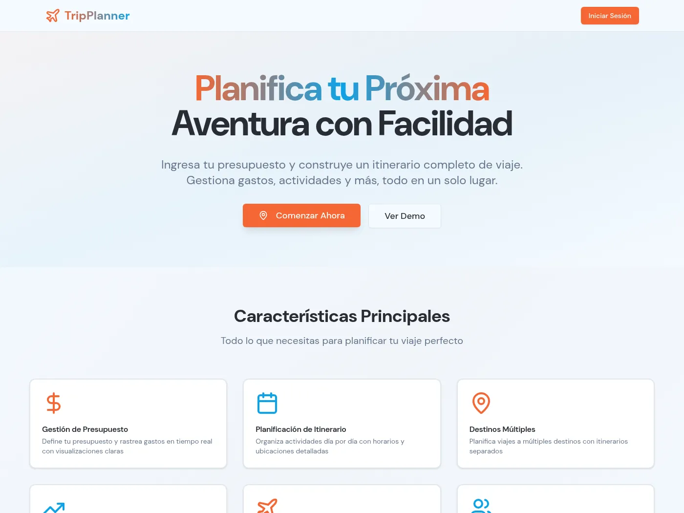 TripPlanner Web