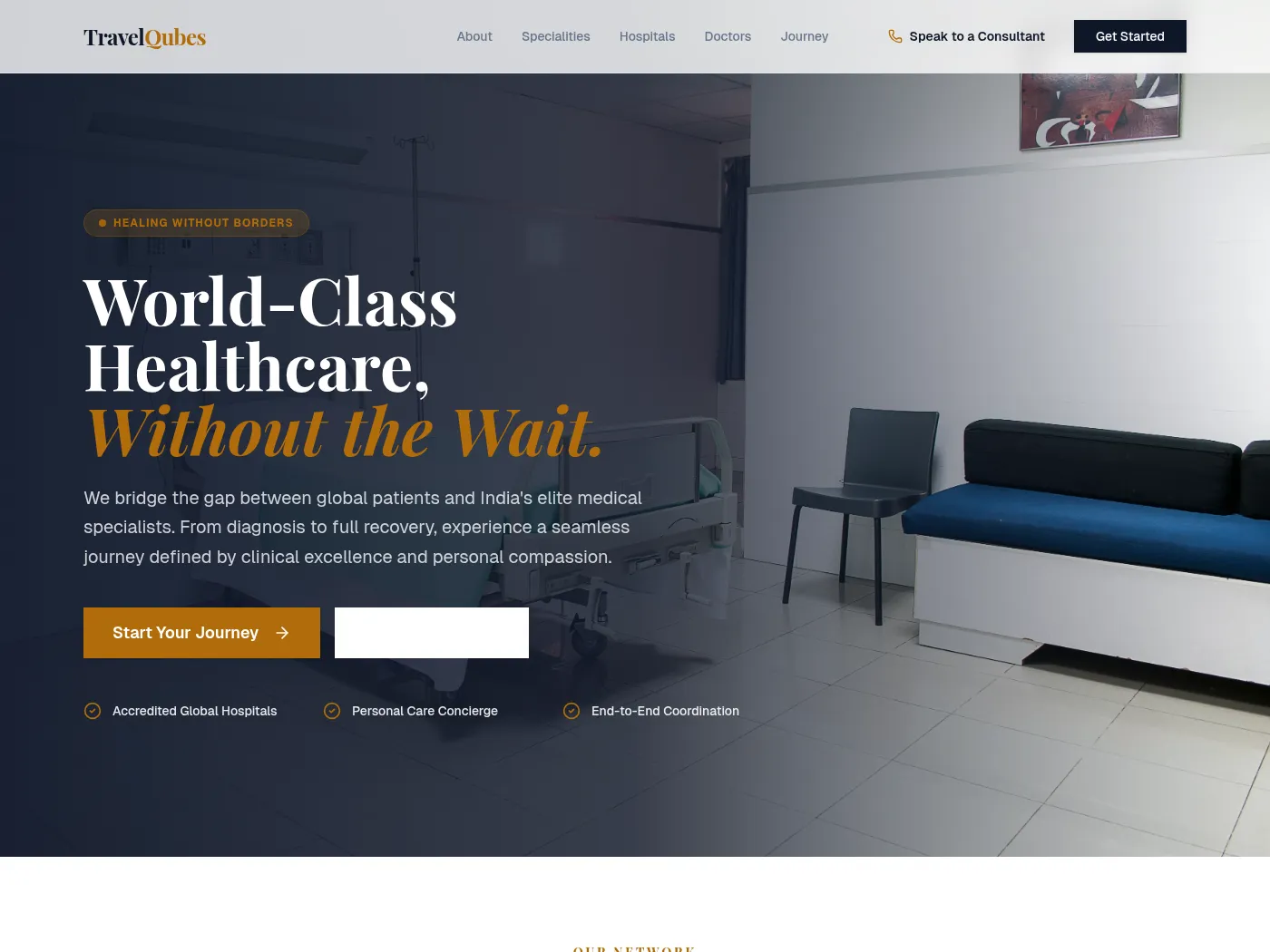 TravelQubes Website Revamp