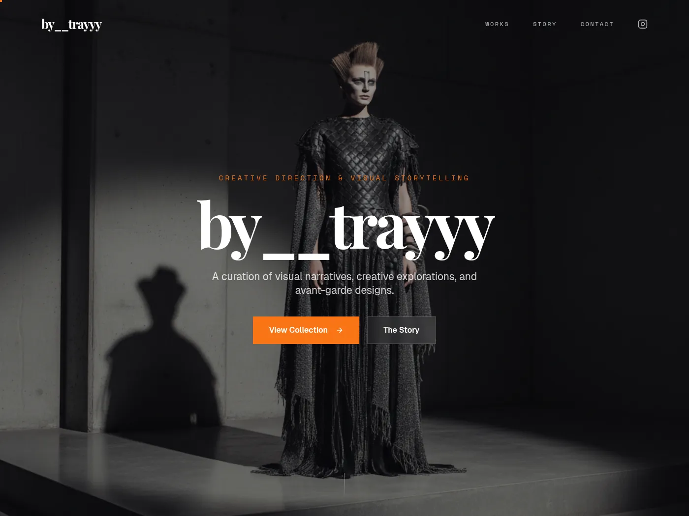 Trayyy Portfolio Website