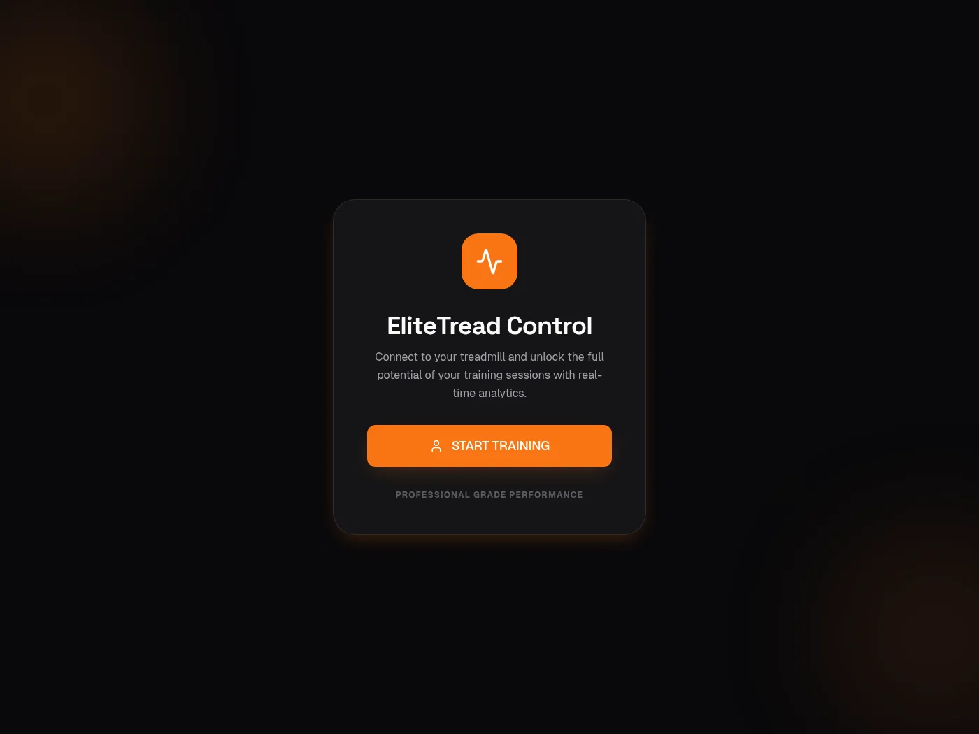Treadmill Control App