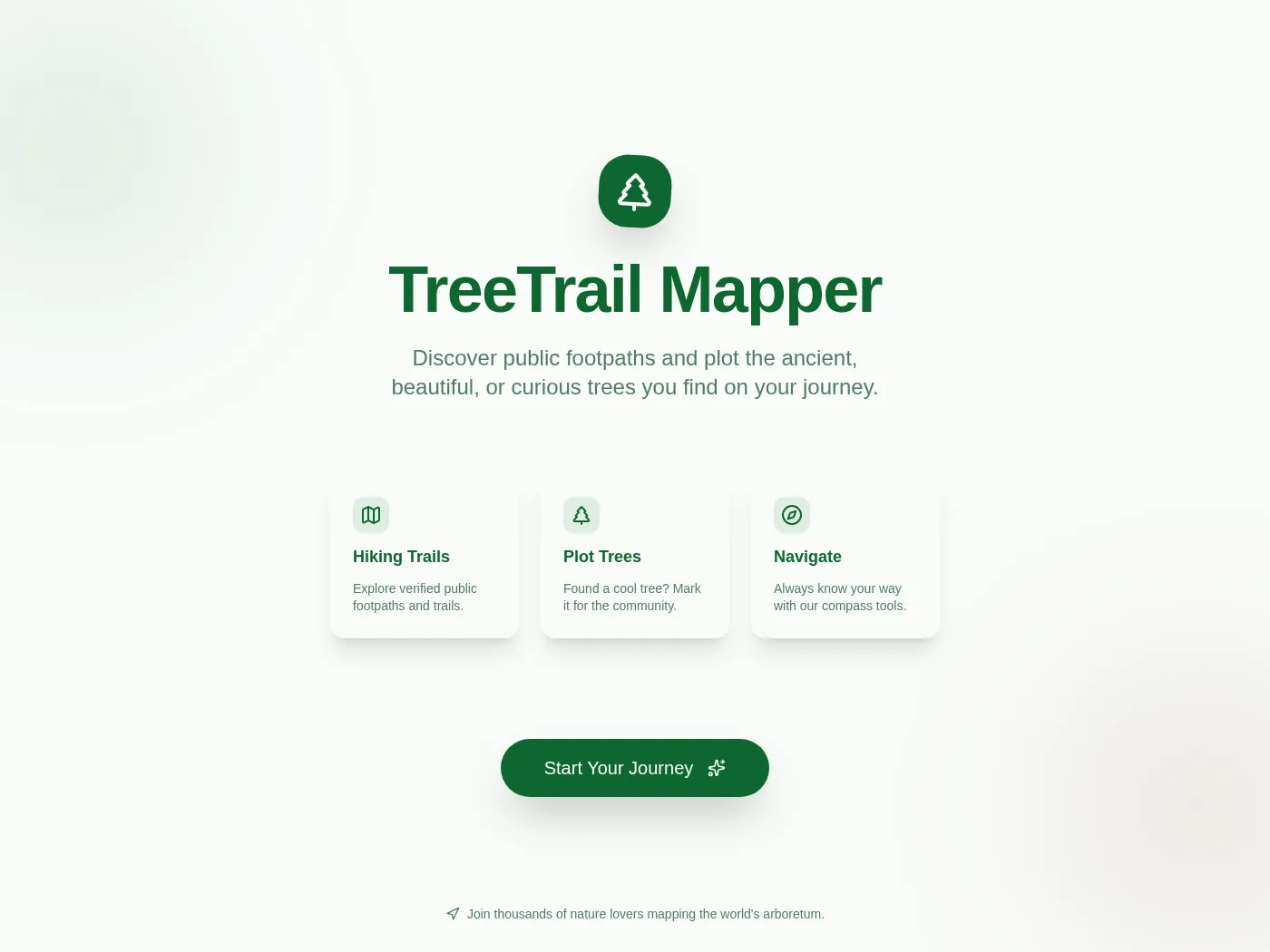 TreeTrail Mapper