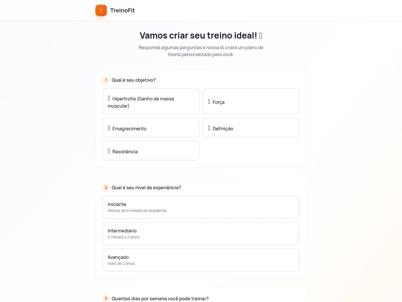TreinoFit Personal Trainer