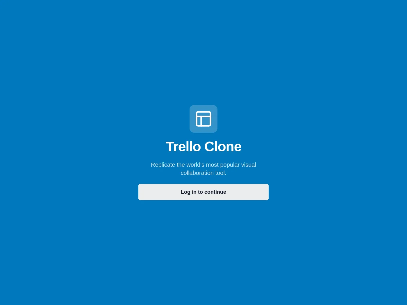 Trello Board Clone