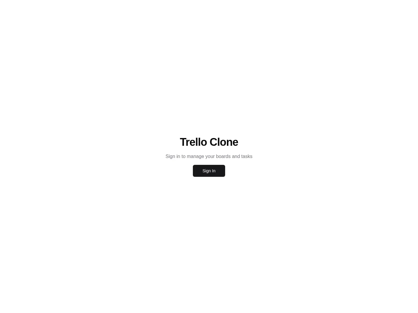 Trello Clone
