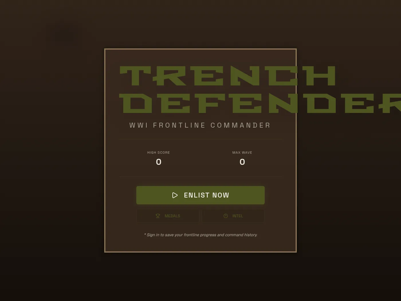 Trench Defenders