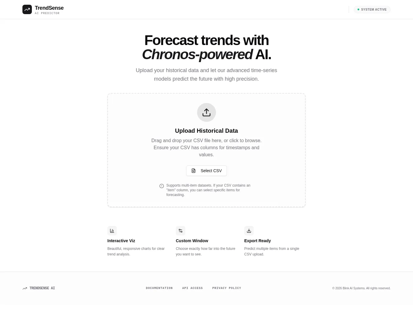TrendSense Predictor