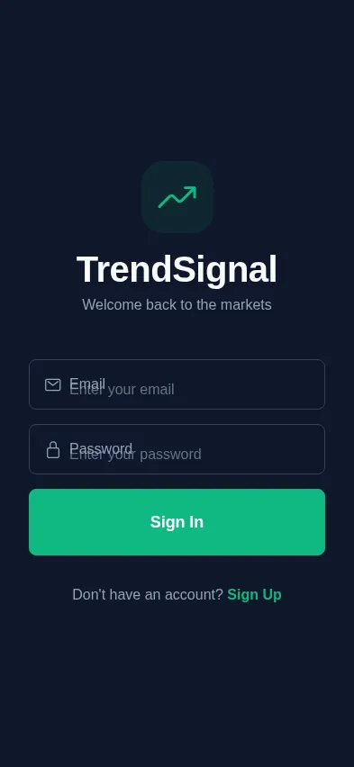 TrendSignal Trader App