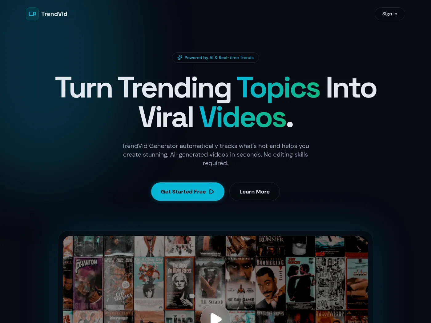TrendVid Generator