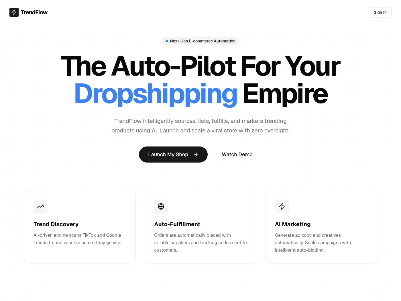 TrendFlow Auto Shop