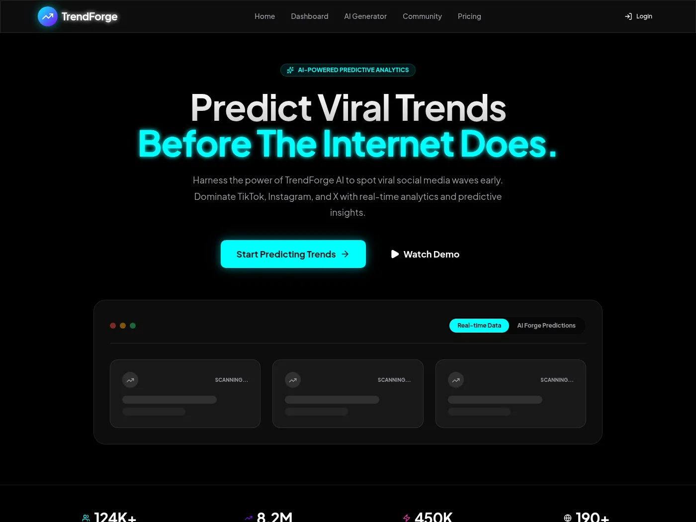 TrendForge AI Platform