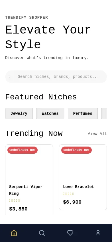 Trendify Shopper