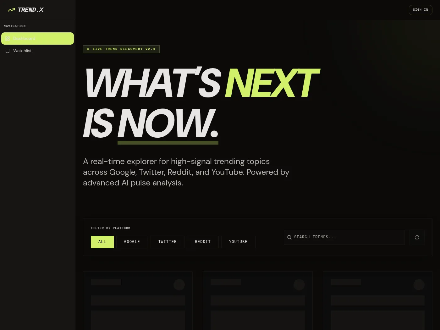 Trending Topics Explorer