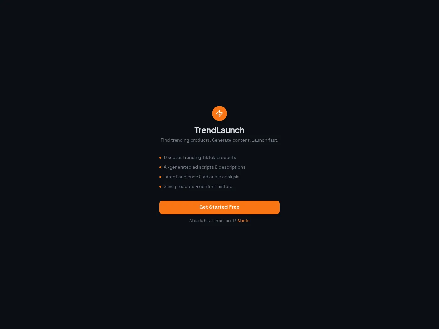 TrendLaunch SaaS