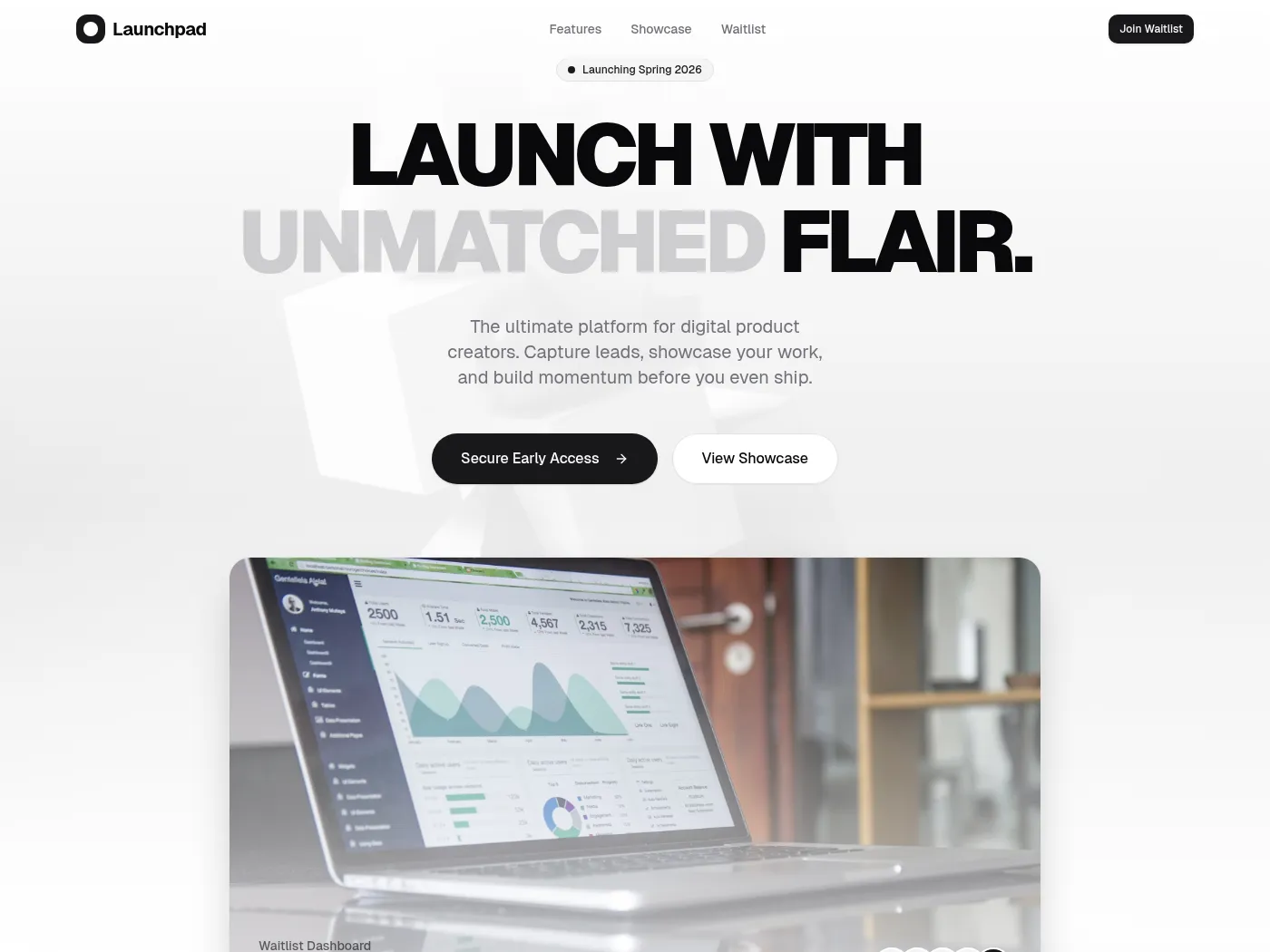 Trendy Product Launchpad