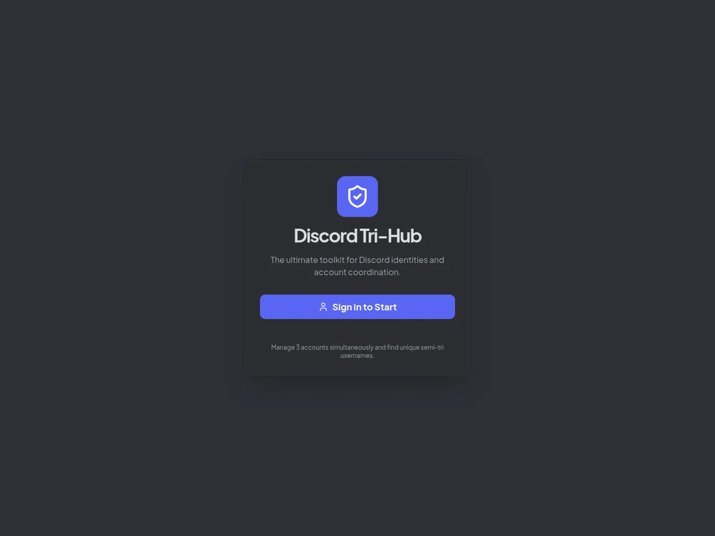 Tri-User Discord Tool