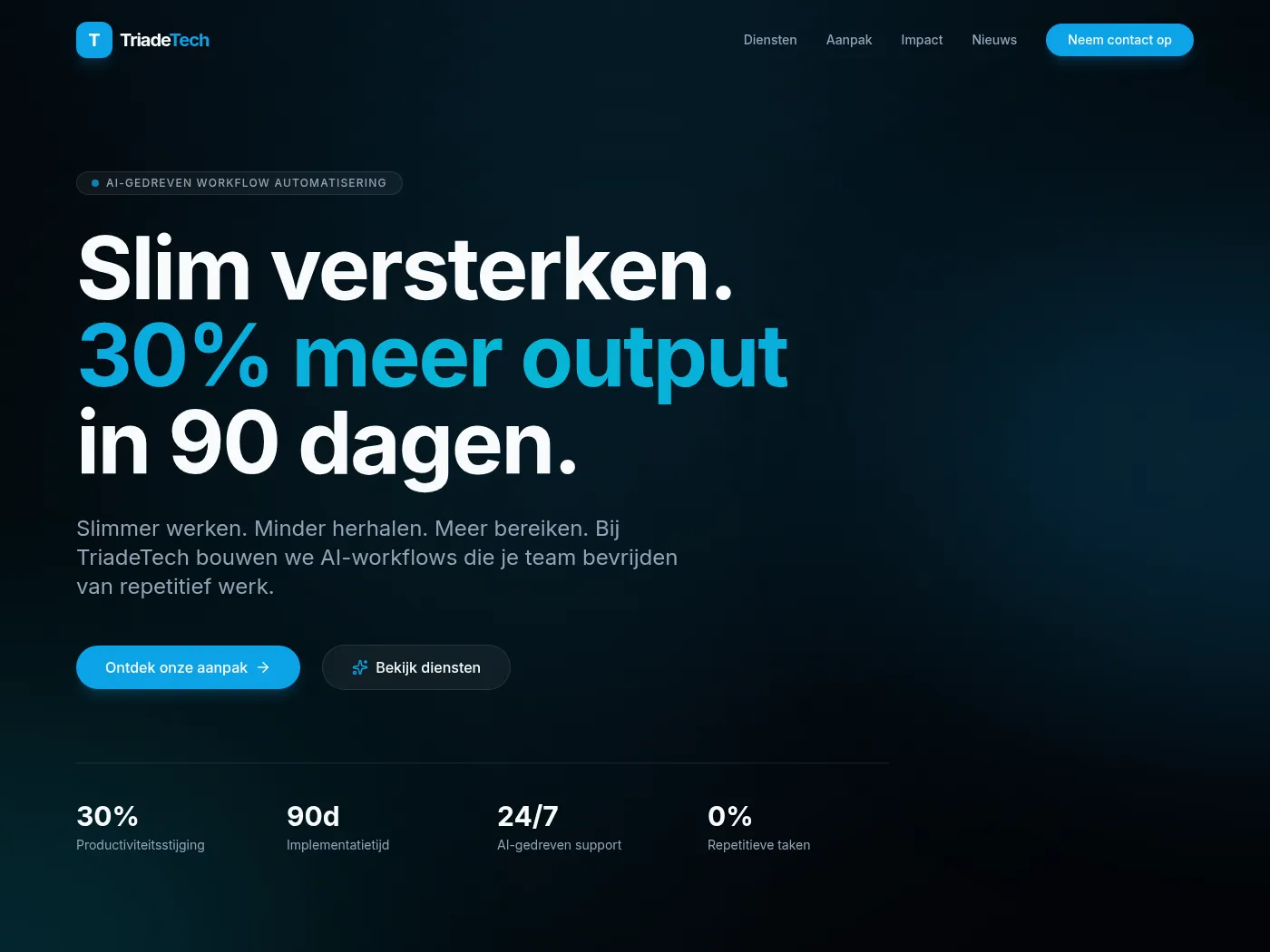 TriadeTech Modern Web