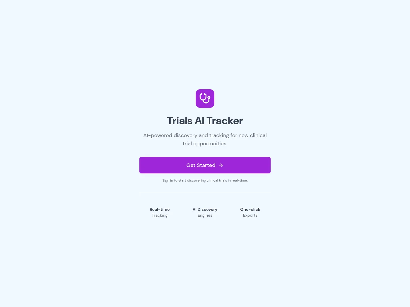 Clinical Trials AI Tracker