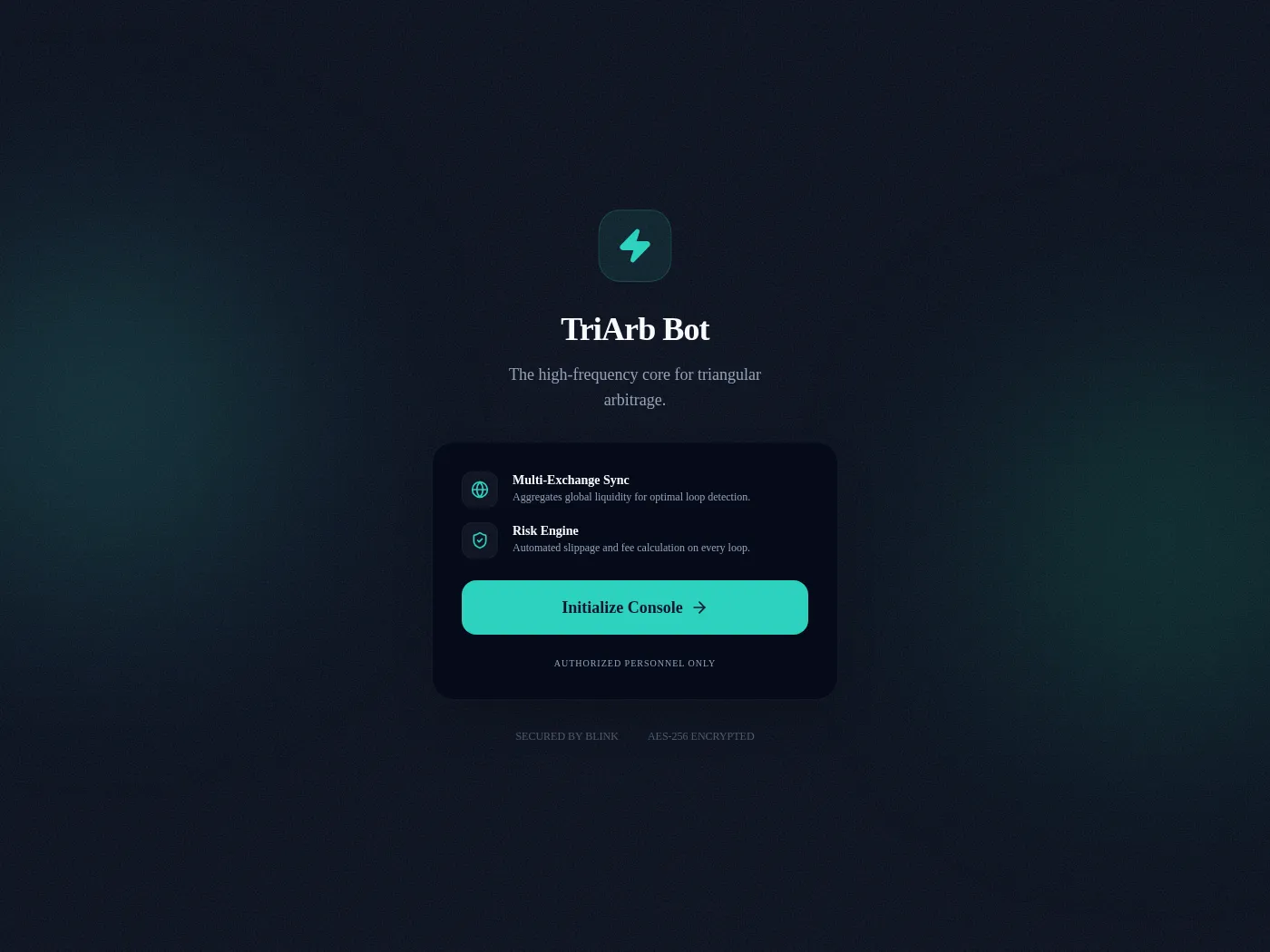 TriArb Crypto Bot