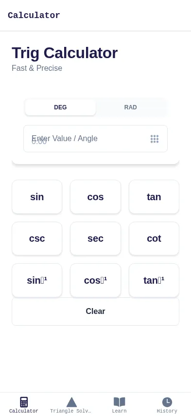 TrigMate Student App