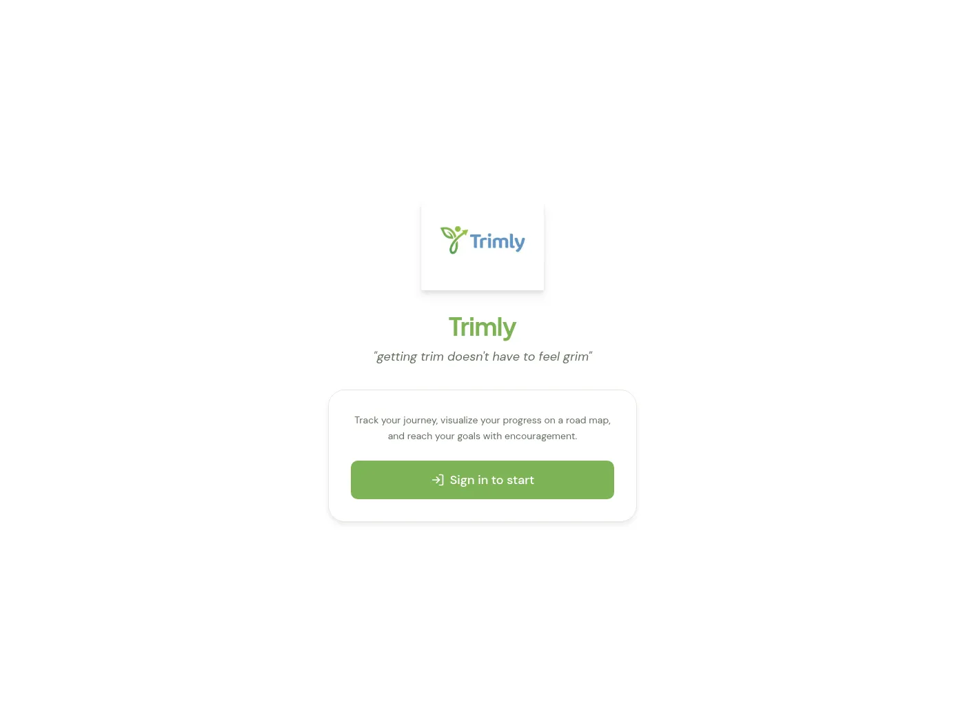 Trimly Weight Loss Tracker