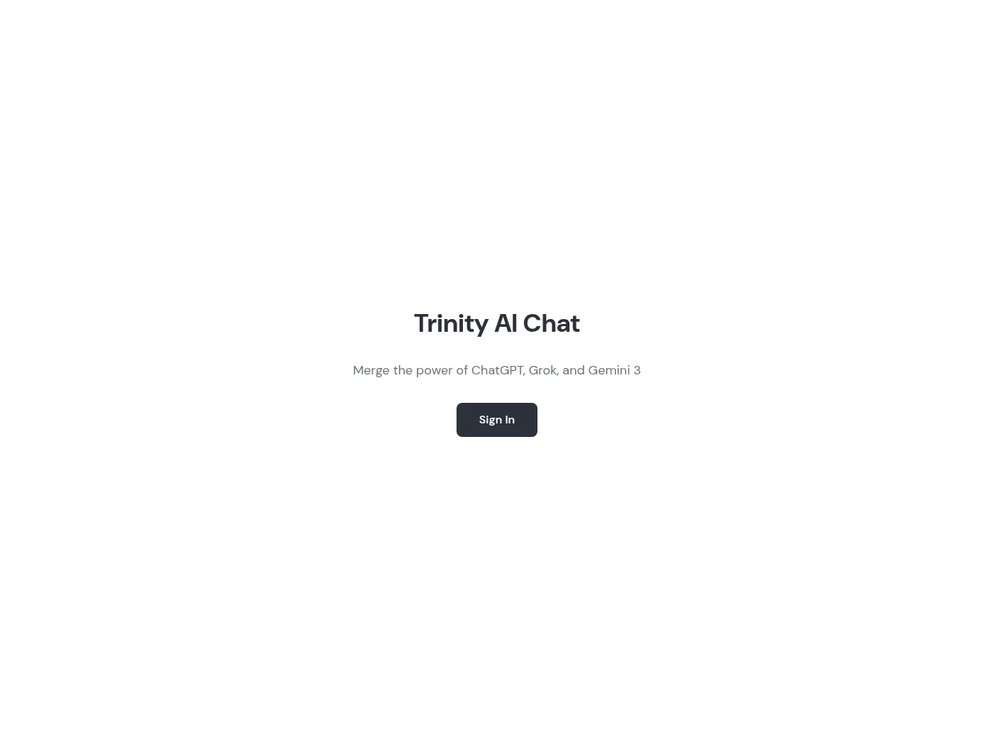 Trinity AI Chat