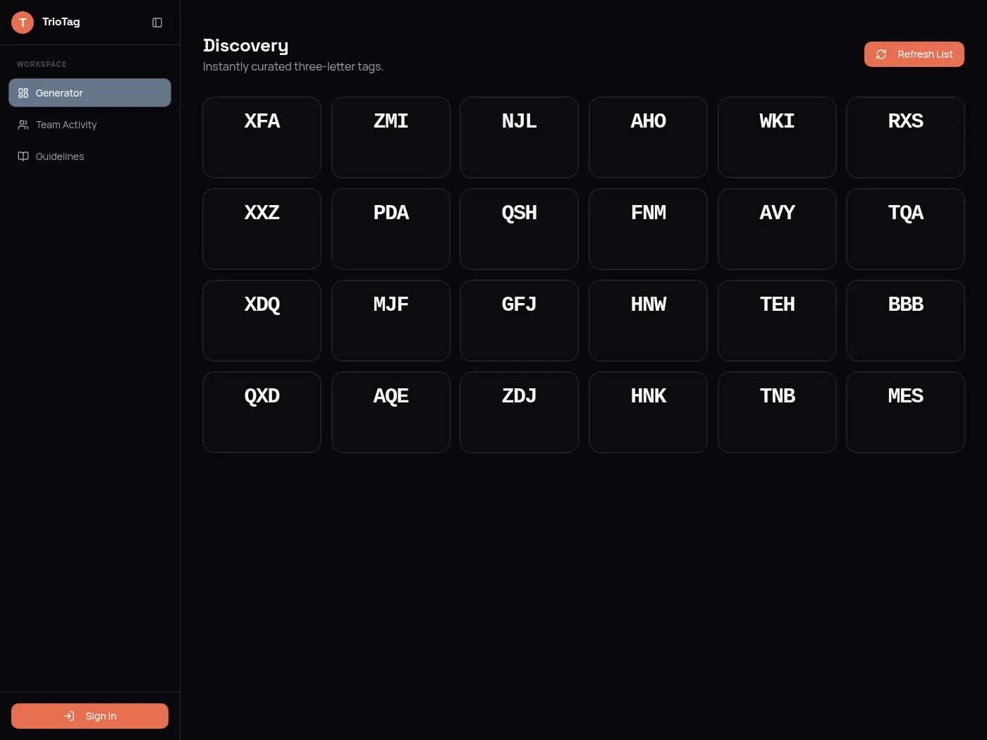TrioTag Discord Finder
