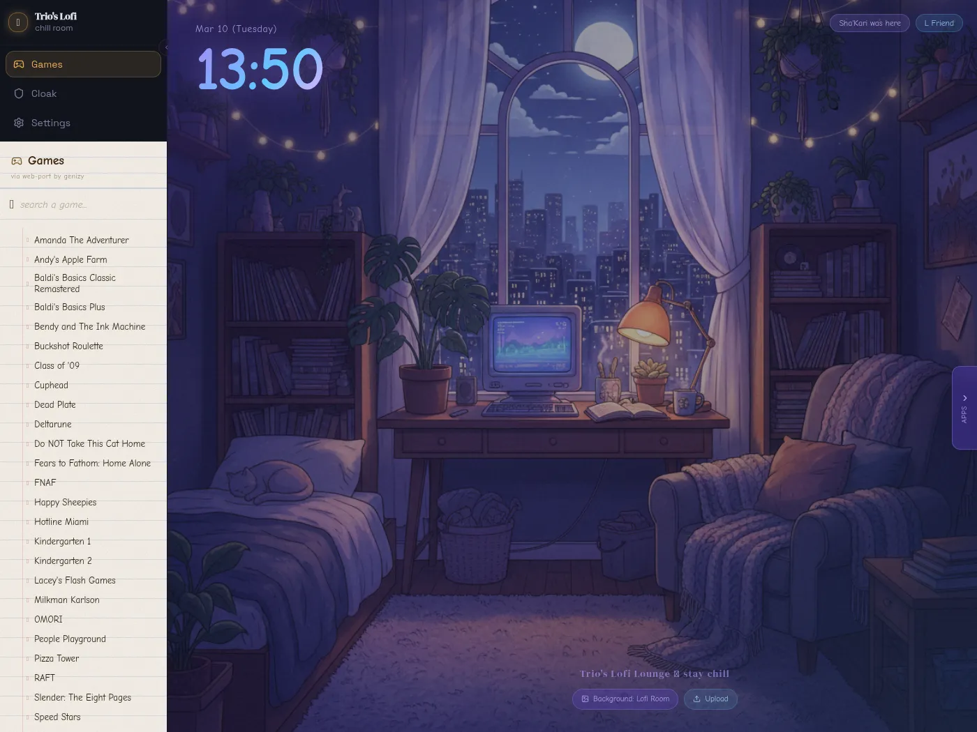 Trio's Lofi Lounge