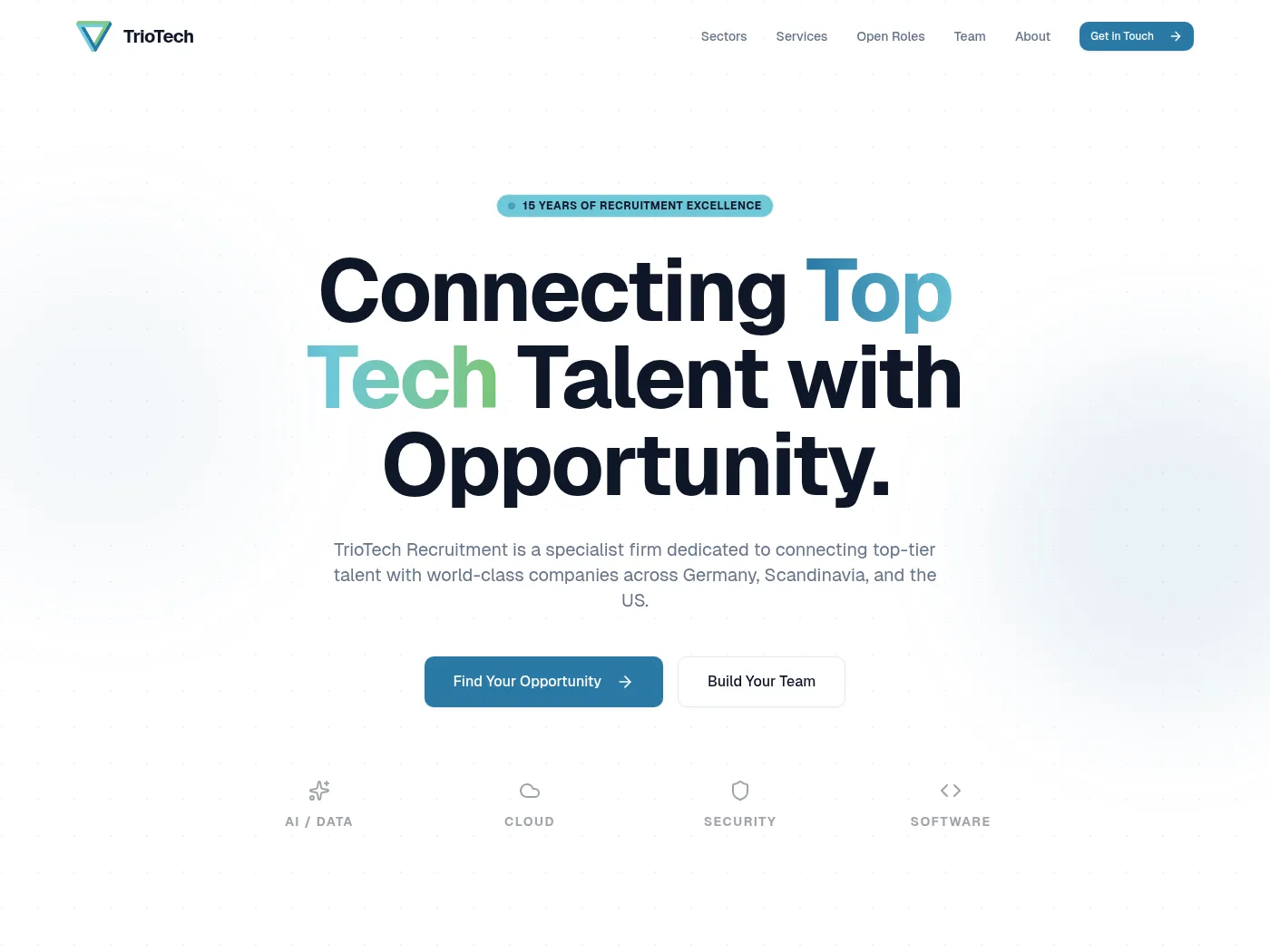 TrioTech Recruitment Portal