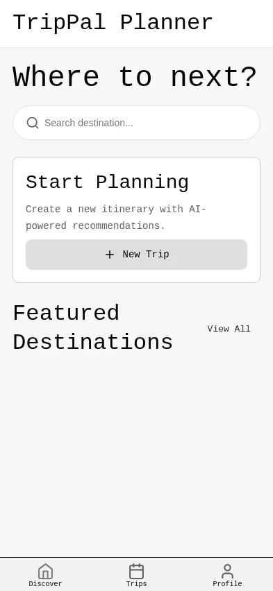 TripPal Planner