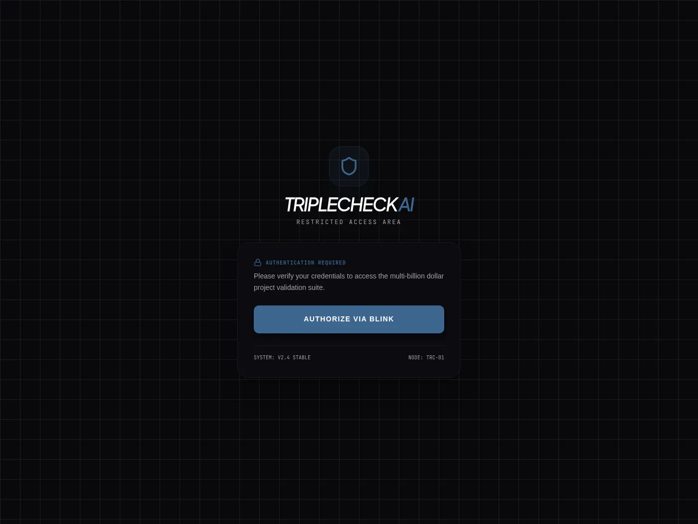 TripleCheck AI Validator
