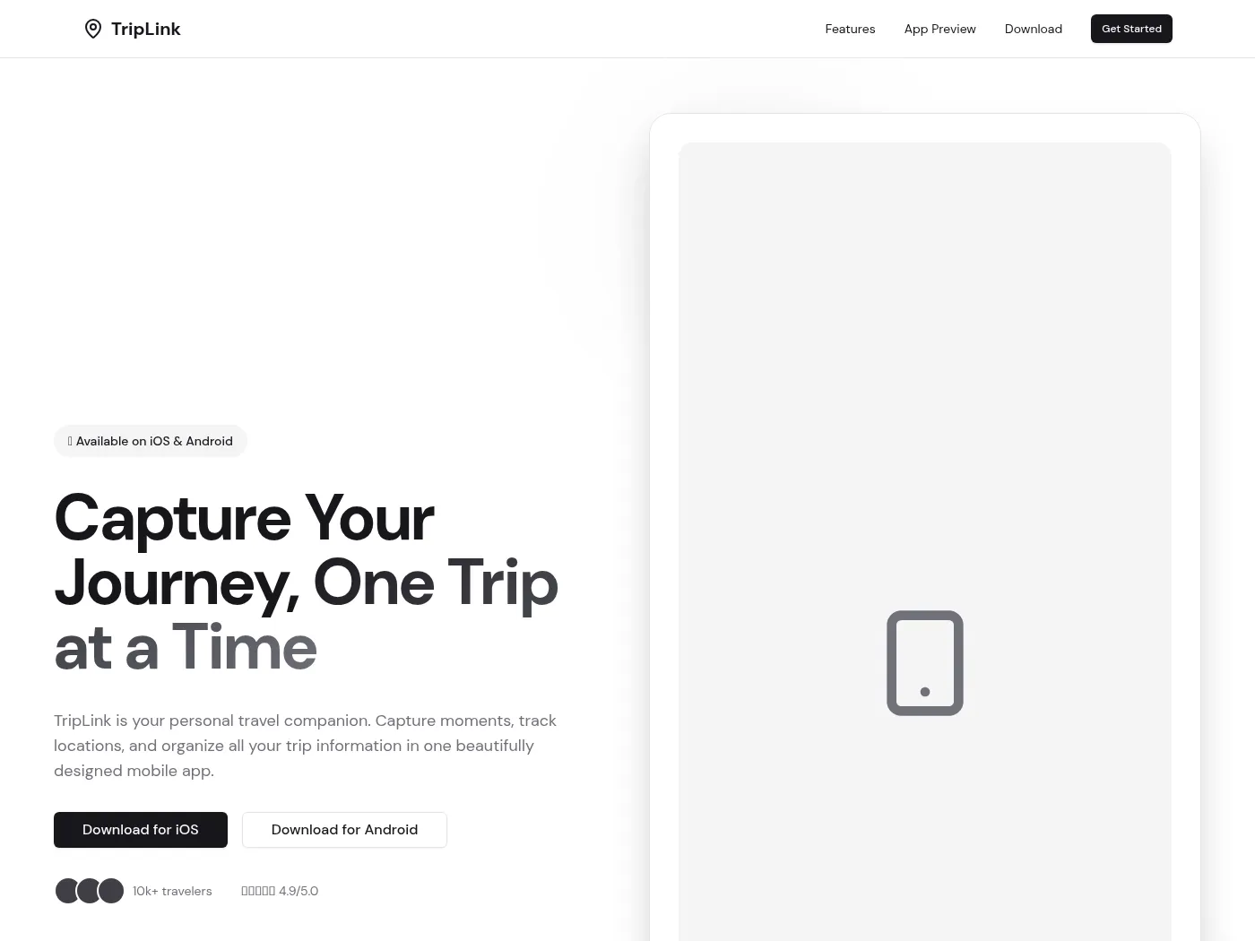 TripLink Web Portal