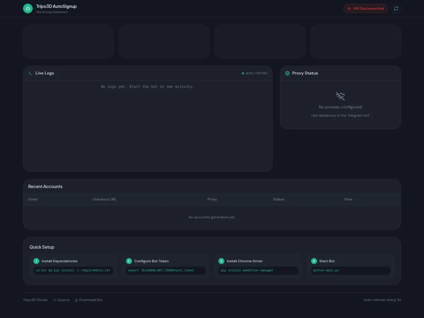 Tripo3D AutoSignup Bot