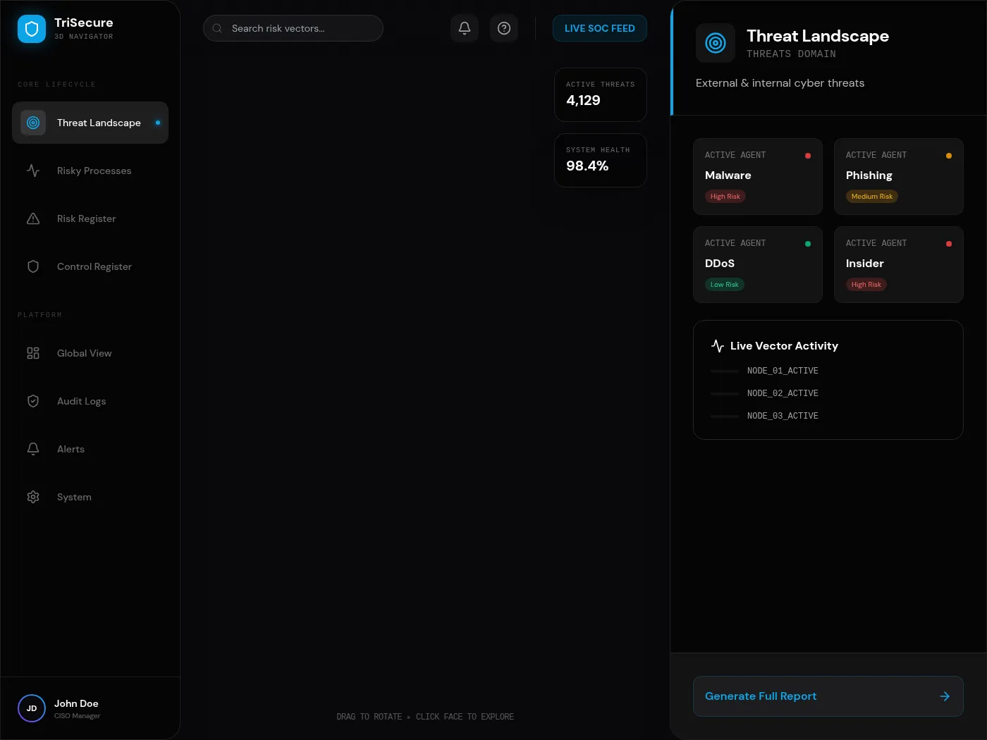 TriSecure 3D Navigator