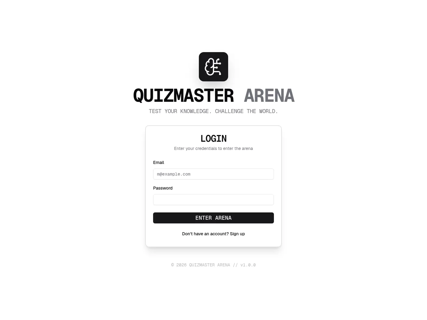 QuizMaster Arena