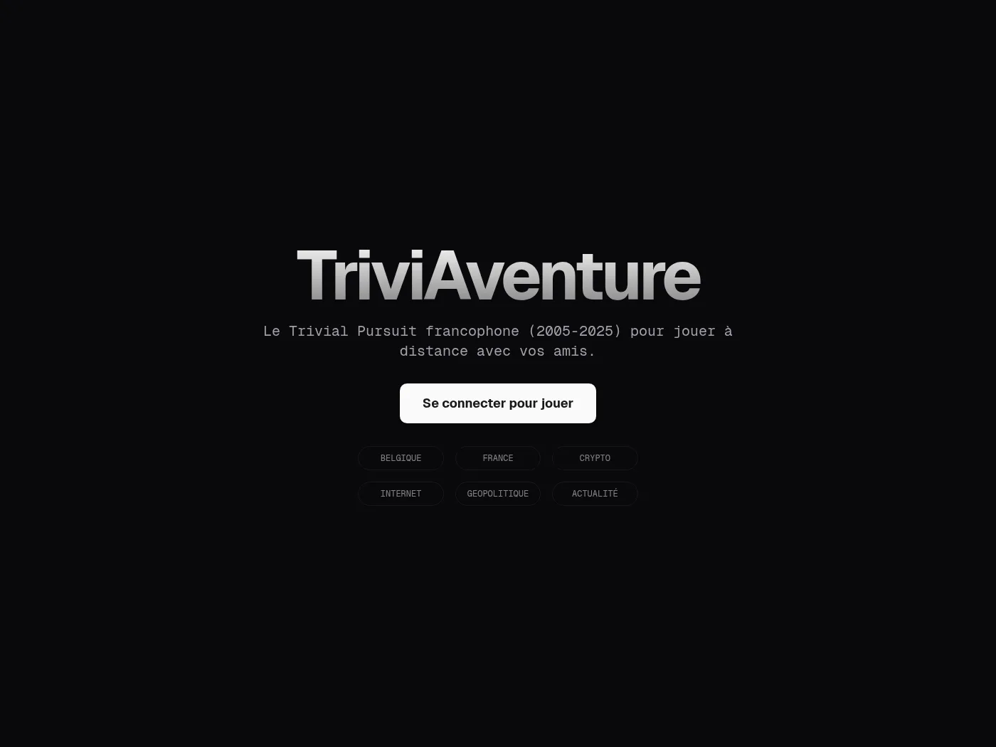 TriviAventure Francophone