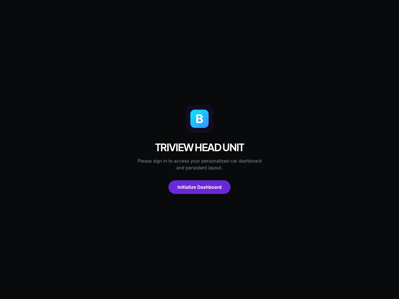 TriView Head Unit