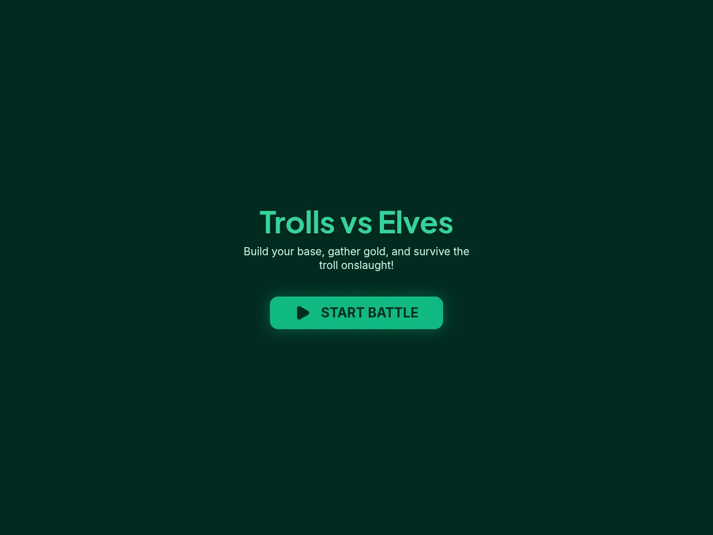 Trolls vs Elves Game
