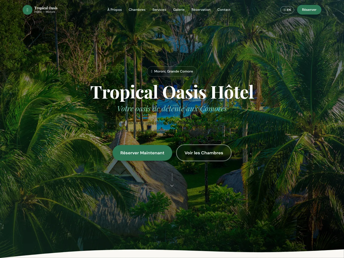 Tropical Oasis Hotel Site