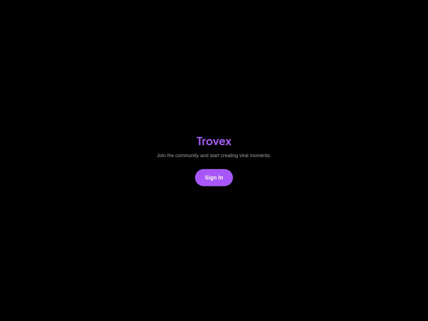Trovex Media App