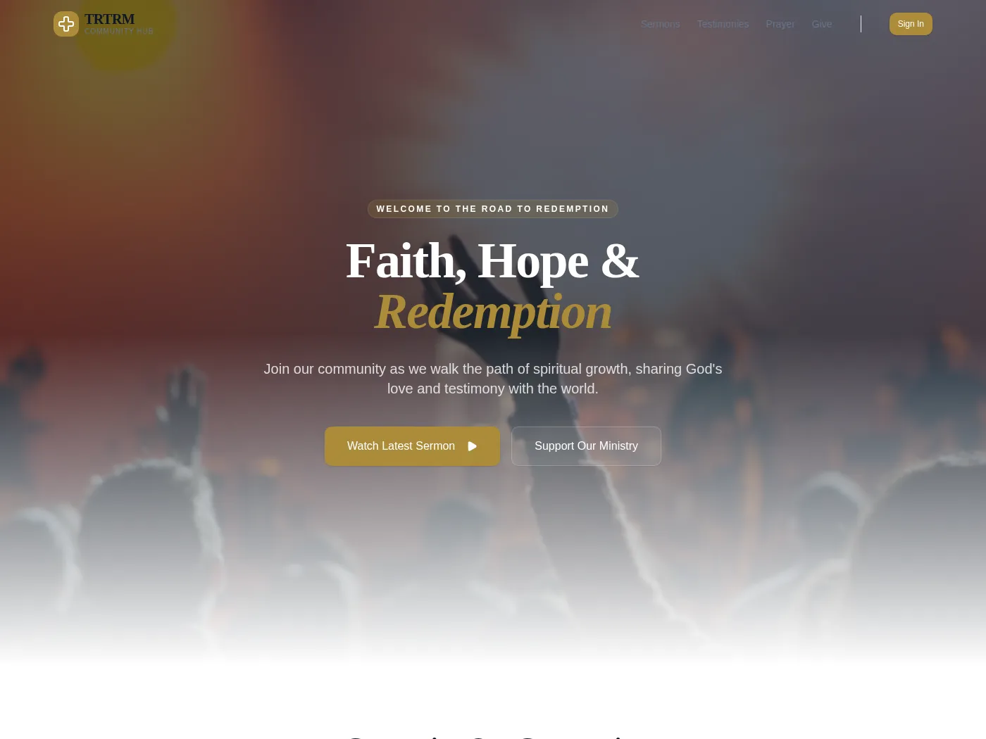 TRTRM Community Hub