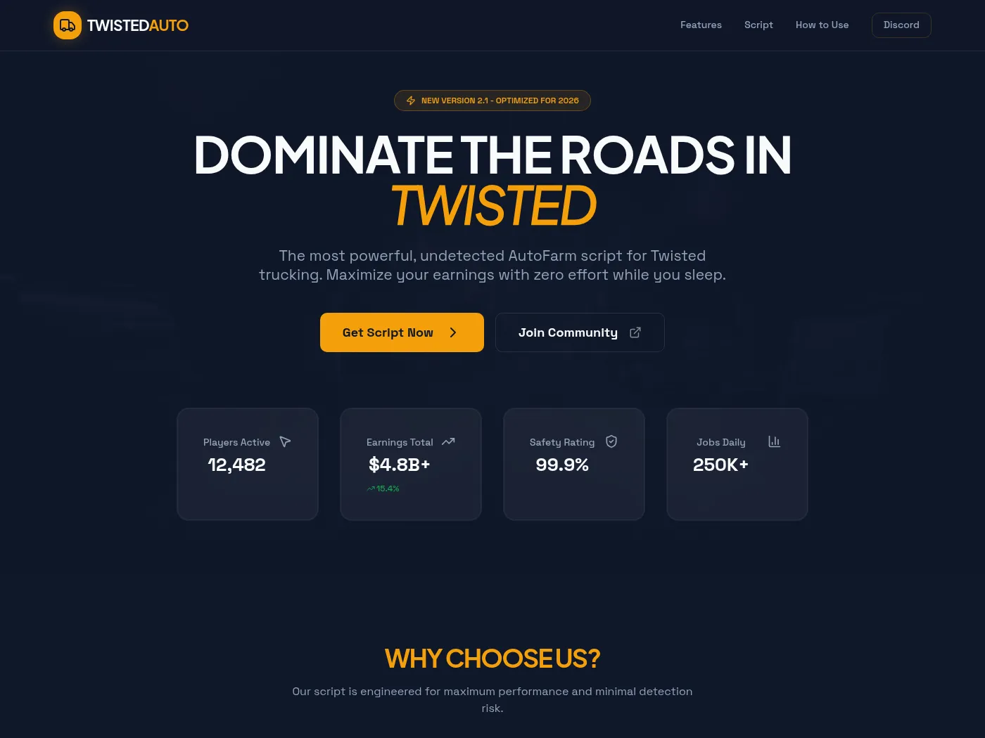 Twisted Truck AutoFarm