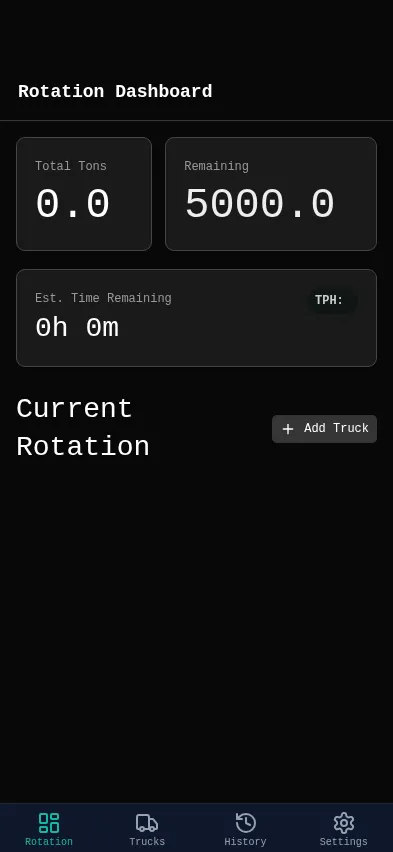 Truck Rotation Tracker