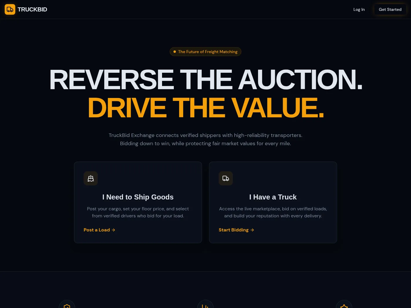 TruckBid Exchange