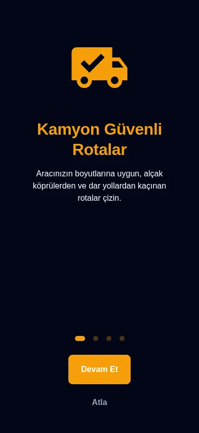 TruckNav Fleet UI