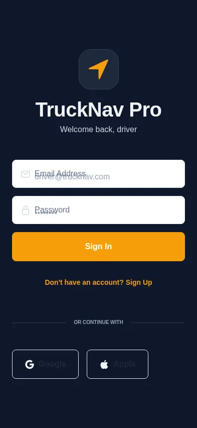 TruckNav Pro