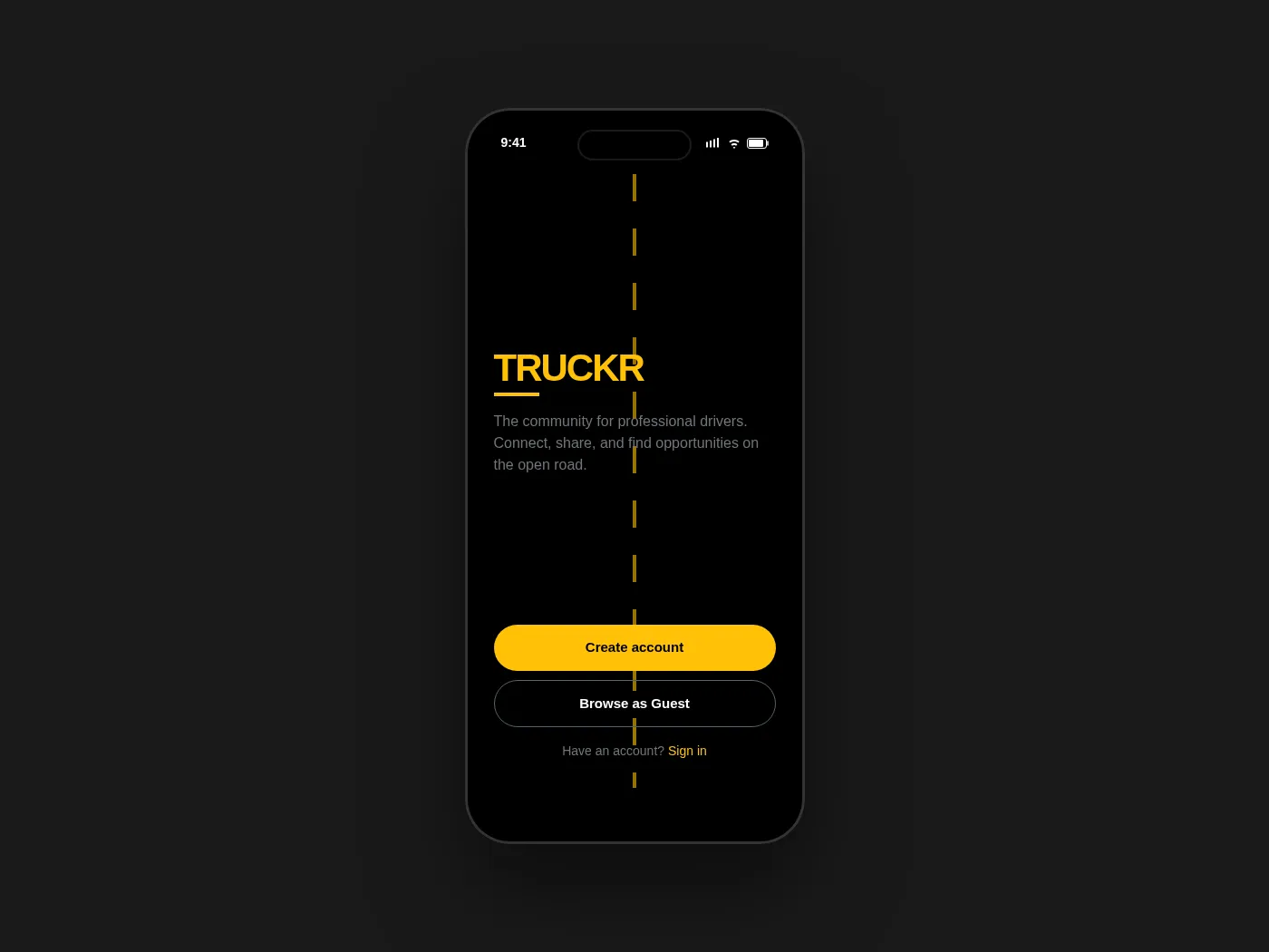 Truckr Social App