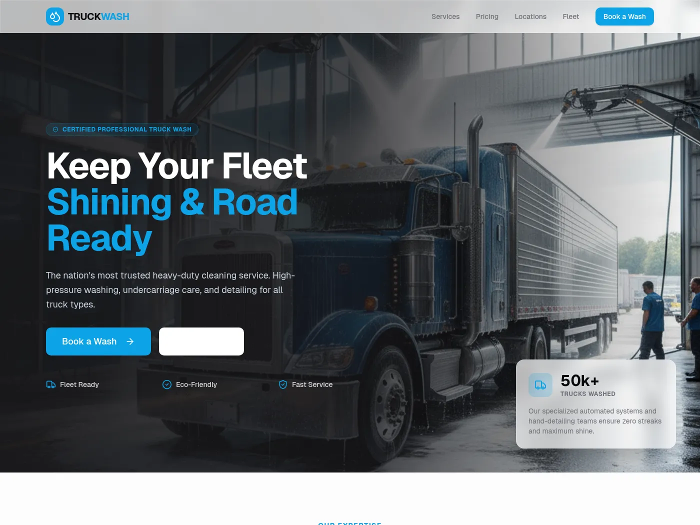 TruckWash Web Portal