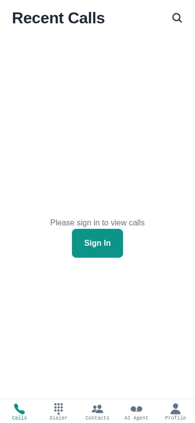 TRUE AI Caller Agent