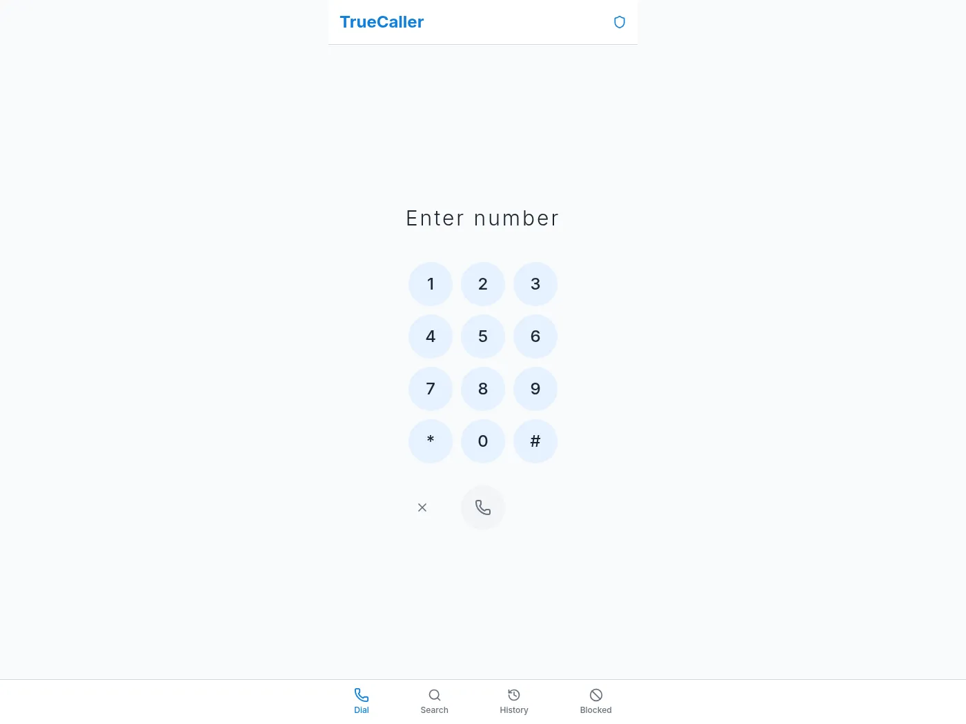 True Caller Clone