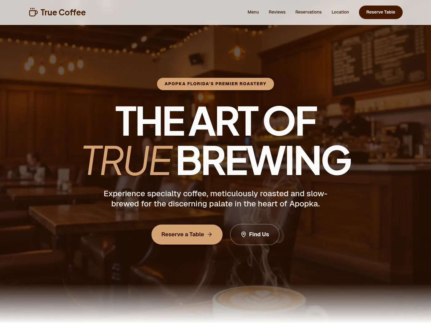 True Coffee Web
